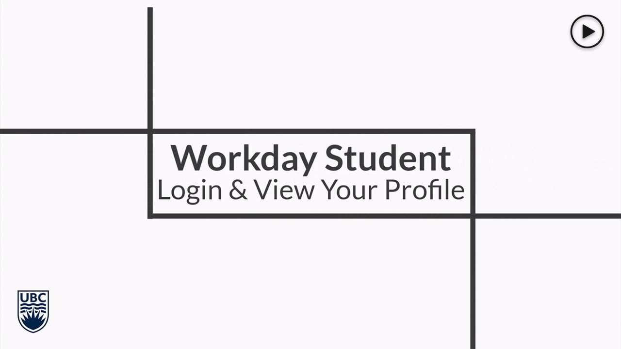 Welcome to Workday Student | UBC Forestry